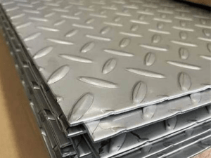 Embossed Steel | Stucco & Diamond Metal Sheet