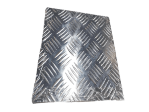 Galvanised Checker Plate | Non-slip, Corrosion-resistant | Full size